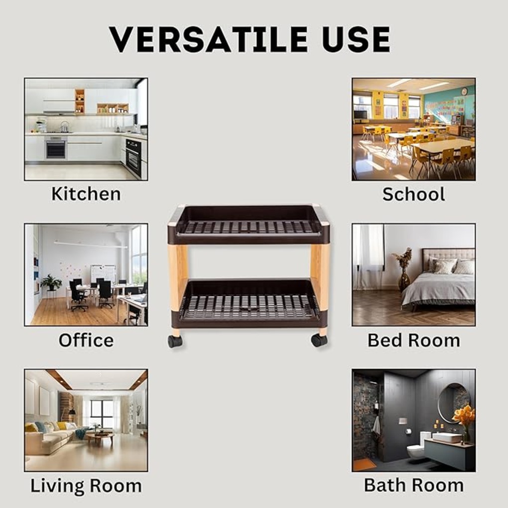 Shruti Storage Rack 2 Layer, Fruit Vegetable Storage Basket ...