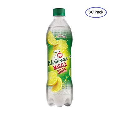 7 Up Nimbooz Masala Soda - Soft Drink 250ml, Pack of 30 - ThaneShop