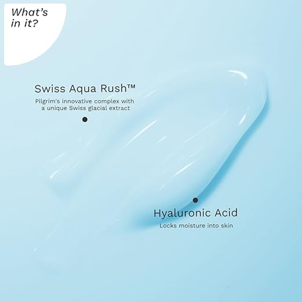 Pilgrim Swiss Aqua Rush™ 120H Moisturizer for Face | Strengthens Skin ...