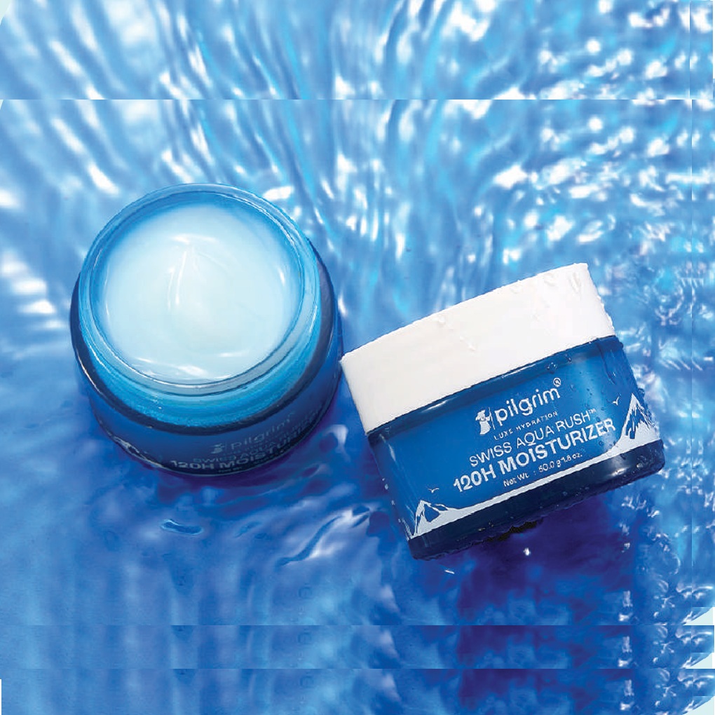 Pilgrim Swiss Aqua Rush™ 120H Moisturizer for Face | Strengthens Skin ...